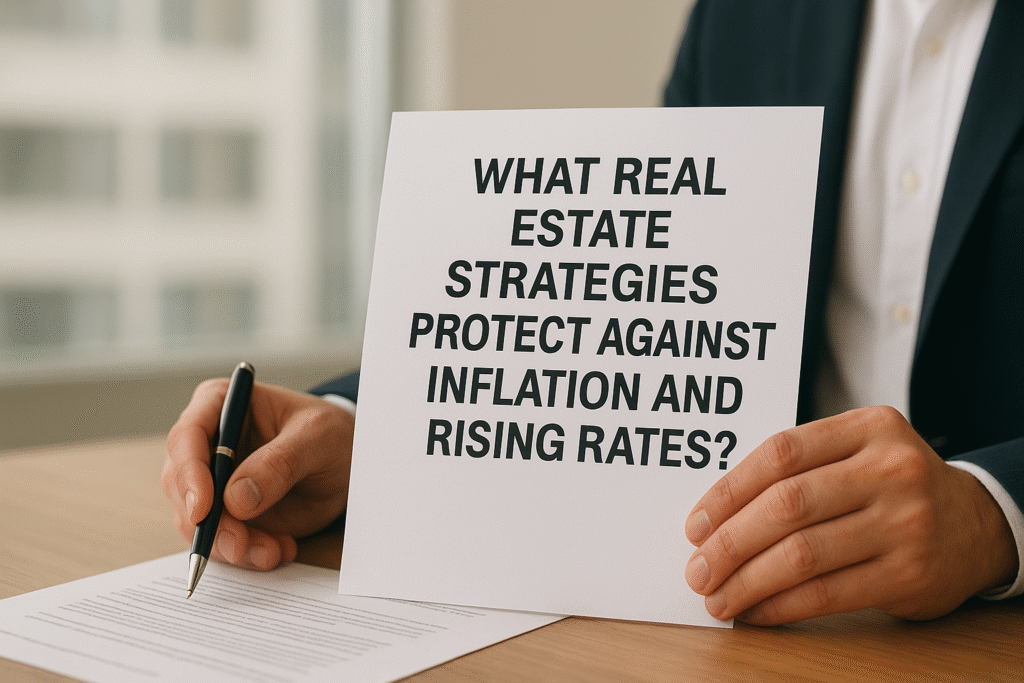 What Real Estate Strategies Protect Against Inflation And Rising Rates?